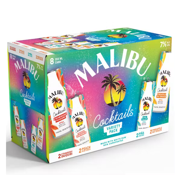 Malibu Cocktail Variety Pack – Wheatley Wine & Spirits