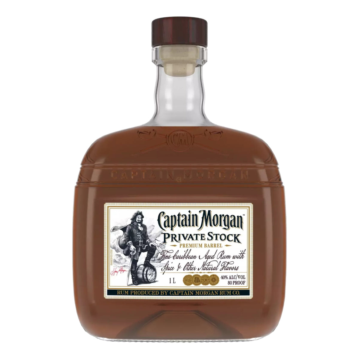 Captain Morgan Private Stock Black Rum – Wheatley Wine & Spirits
